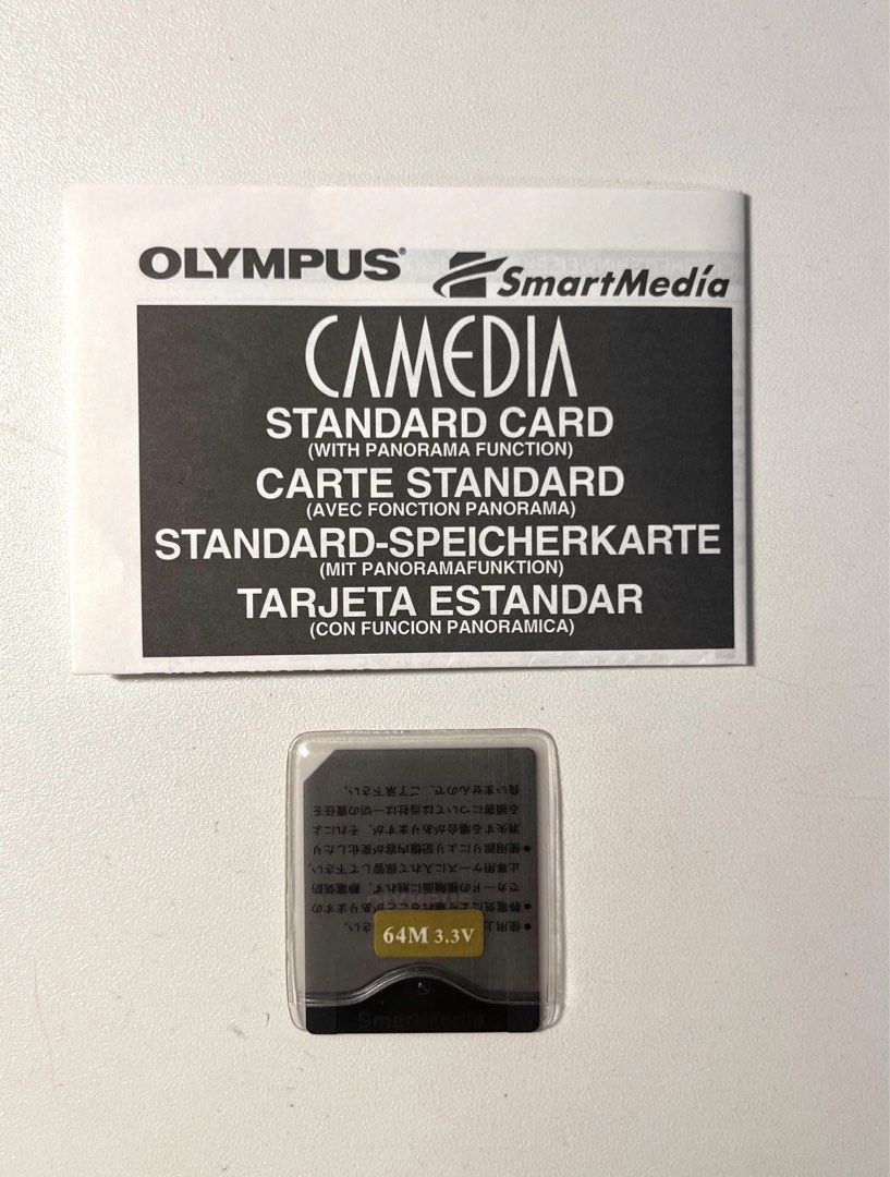 Olympus Smart Media Memory Card, Photography, Photography Accessories ...
