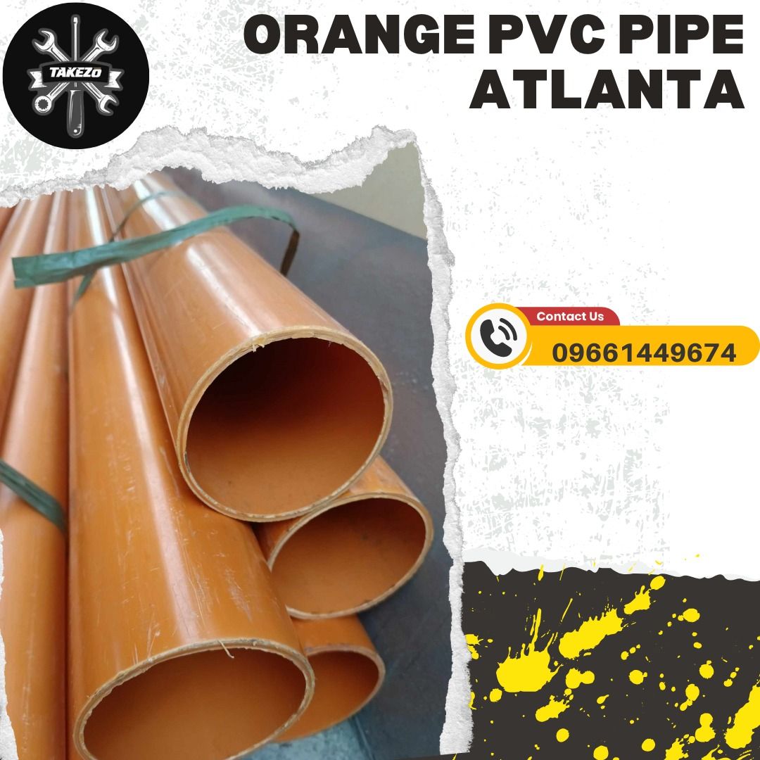 ORANGE PVC PIPE ATLANTA on Carousell