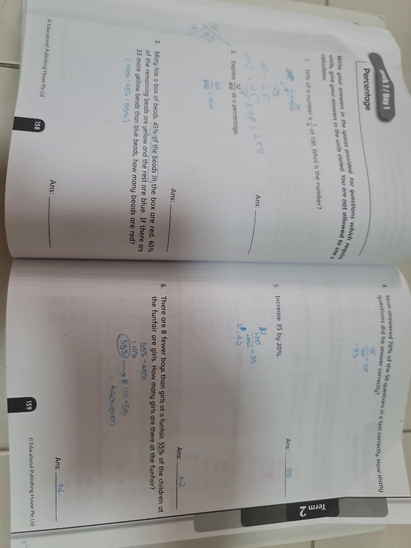 P6 Maths Assessment book, Hobbies & Toys, Books & Magazines, Assessment ...