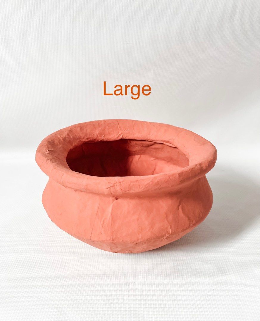 Paper Mache Palayok (large & small) on Carousell