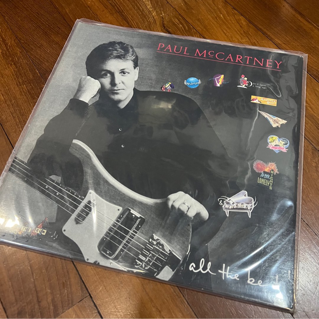 Paul McCartney All The Best Vinyl Record Double LP, Hobbies & Toys ...