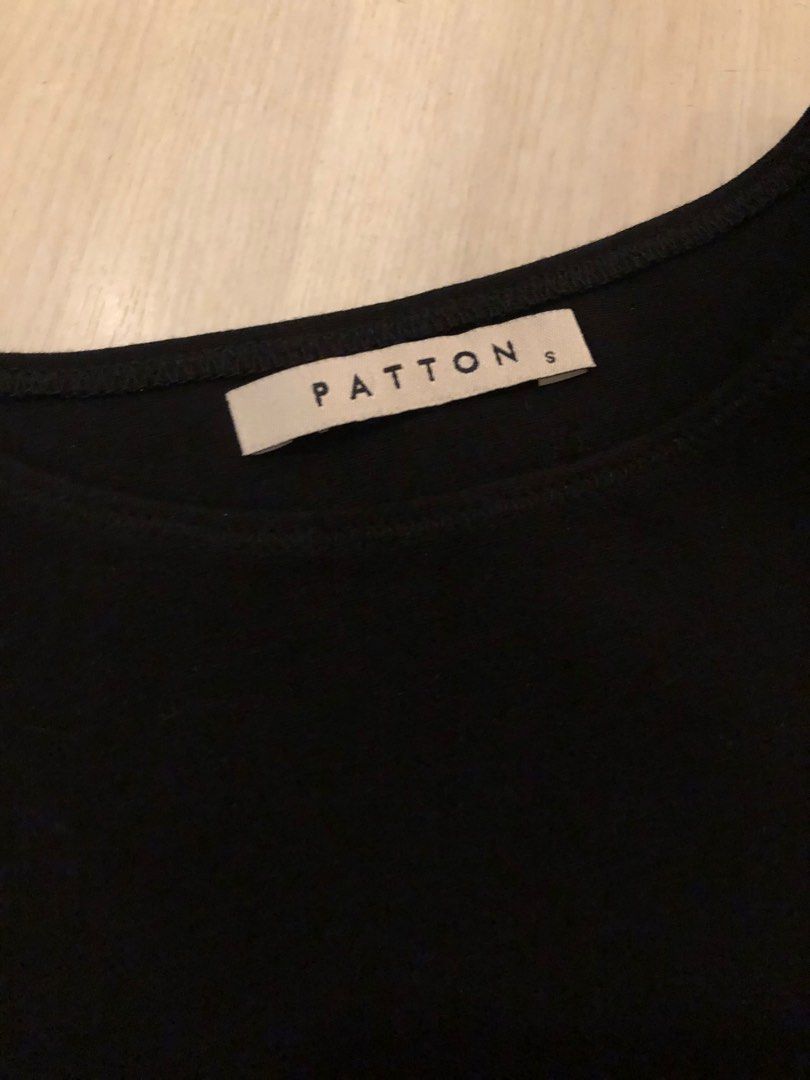 Patton Studio Short-Sleeved Bodysuit in Black on Carousell