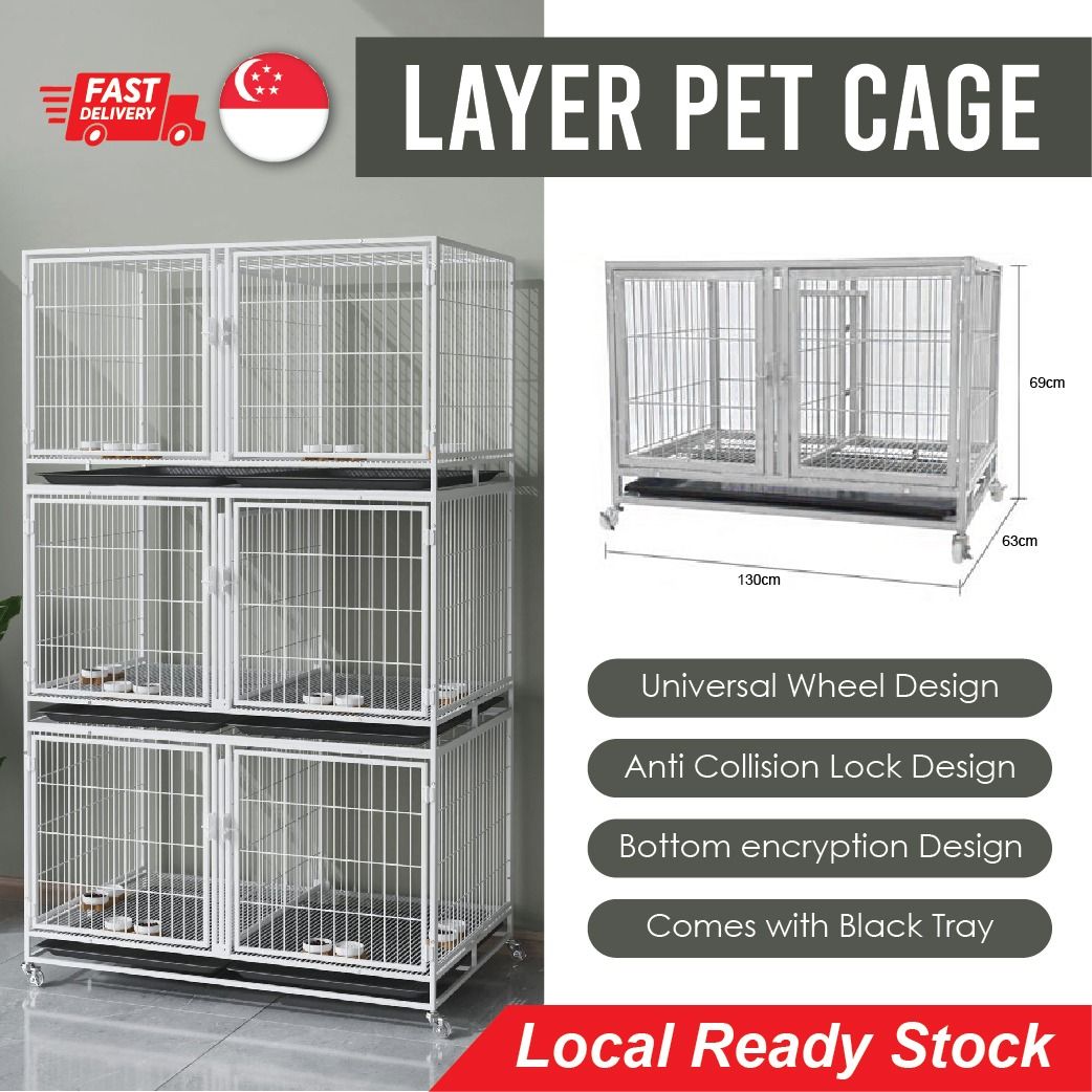 Pets Layer Cage | Pet Furniture Pets Breeding Cage Multi-Layer Cage Big ...