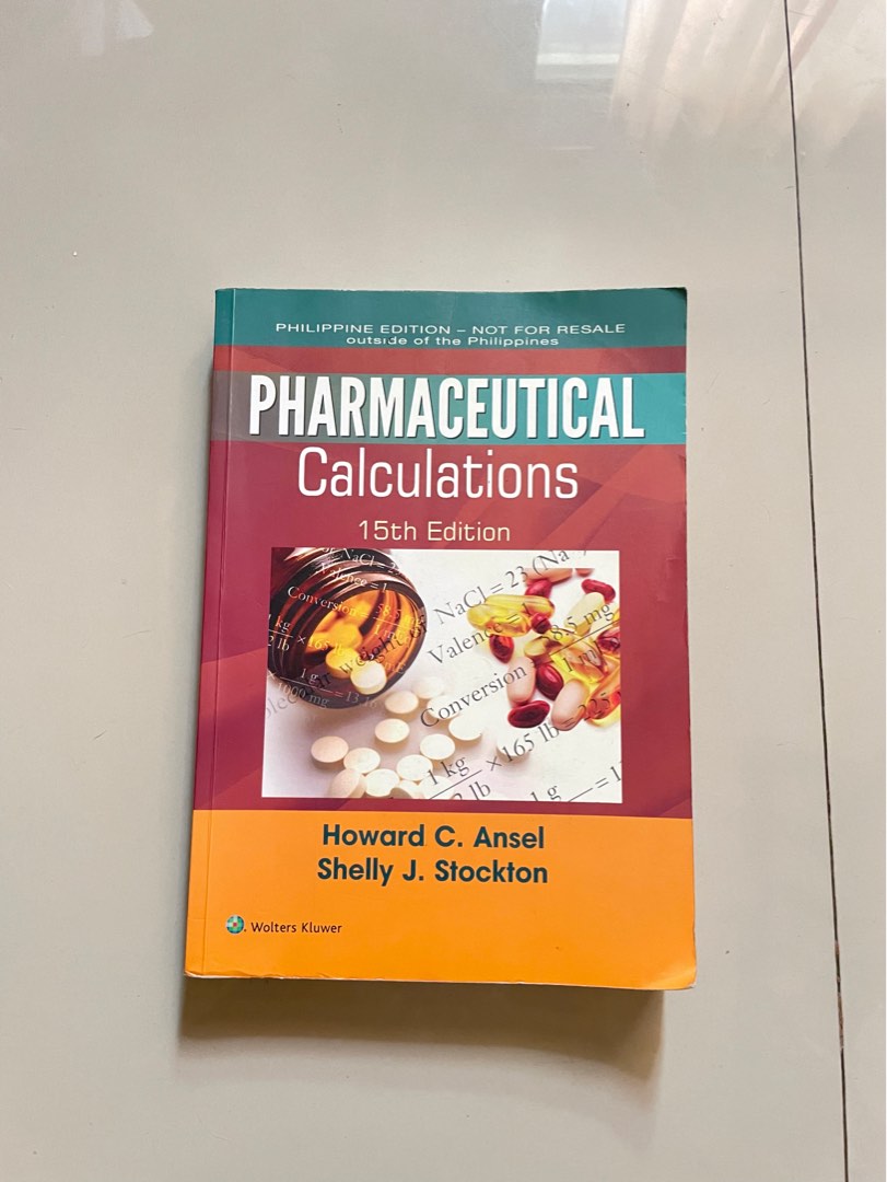 Pharmaceutical Calculations 15th edition, Hobbies & Toys, Books ...