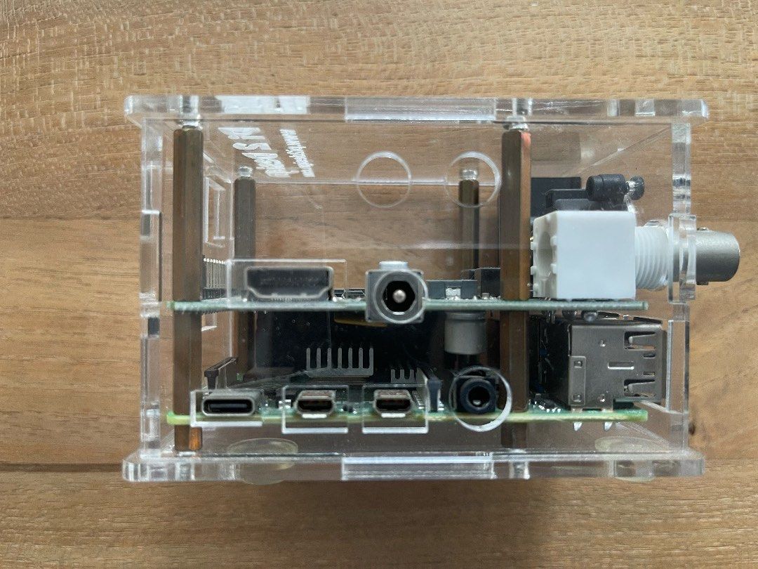 Pi2aes Pro Digital Audio Shield W/Balanced AES Contact Streamer ...