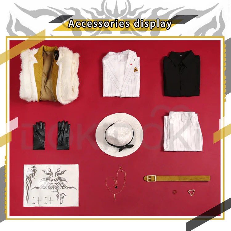 [PO] Luca Kaneshiro Cosplay NIJISANJI Luxiem Vtuber Luca Boss Dokidoki ...