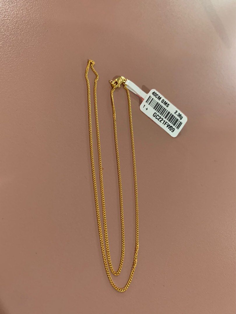 Pohheng 916 Gold chain, Babies & Kids, Babies & Kids Fashion on Carousell