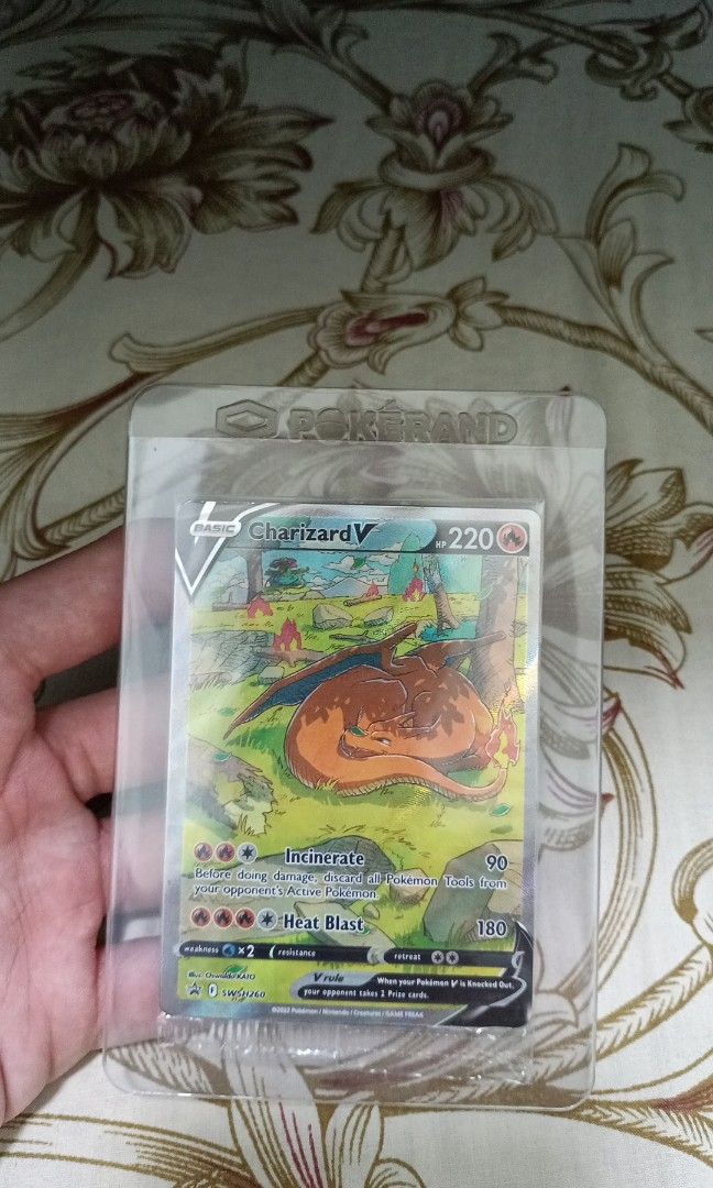 Pokemon Charizard UPC Sealed Promo SWSH260 SWSH261 SWSH262, Hobbies ...