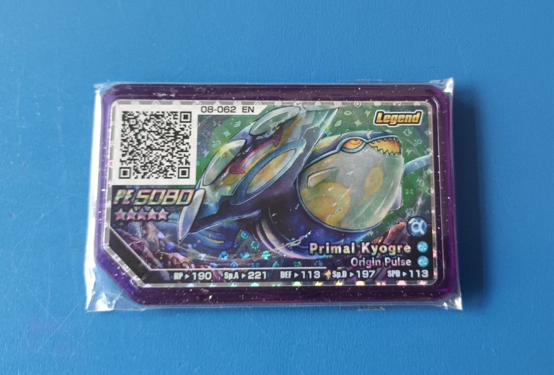 Pokemon gaole Legend 4 Primal Kyogre, Hobbies & Toys, Toys & Games on ...