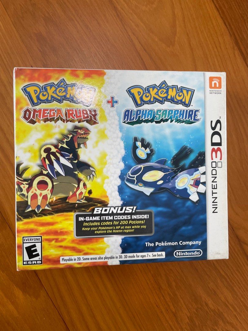 Pokémon Omega Ruby + Alpha Sapphire, Video Gaming, Video Games, Nintendo on Carousell