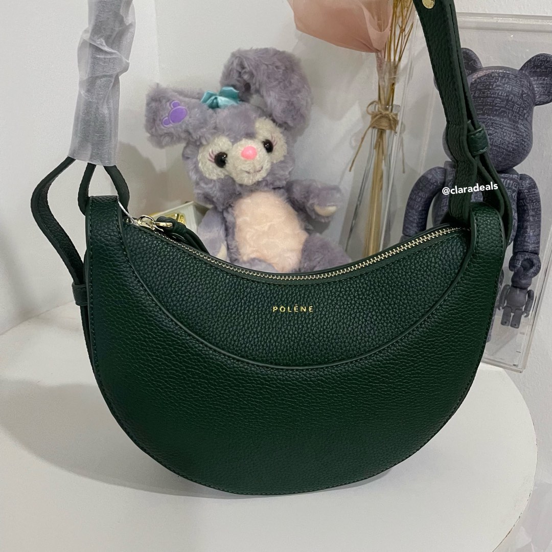 Polene Numero Dix Green, Luxury, Bags & Wallets on Carousell