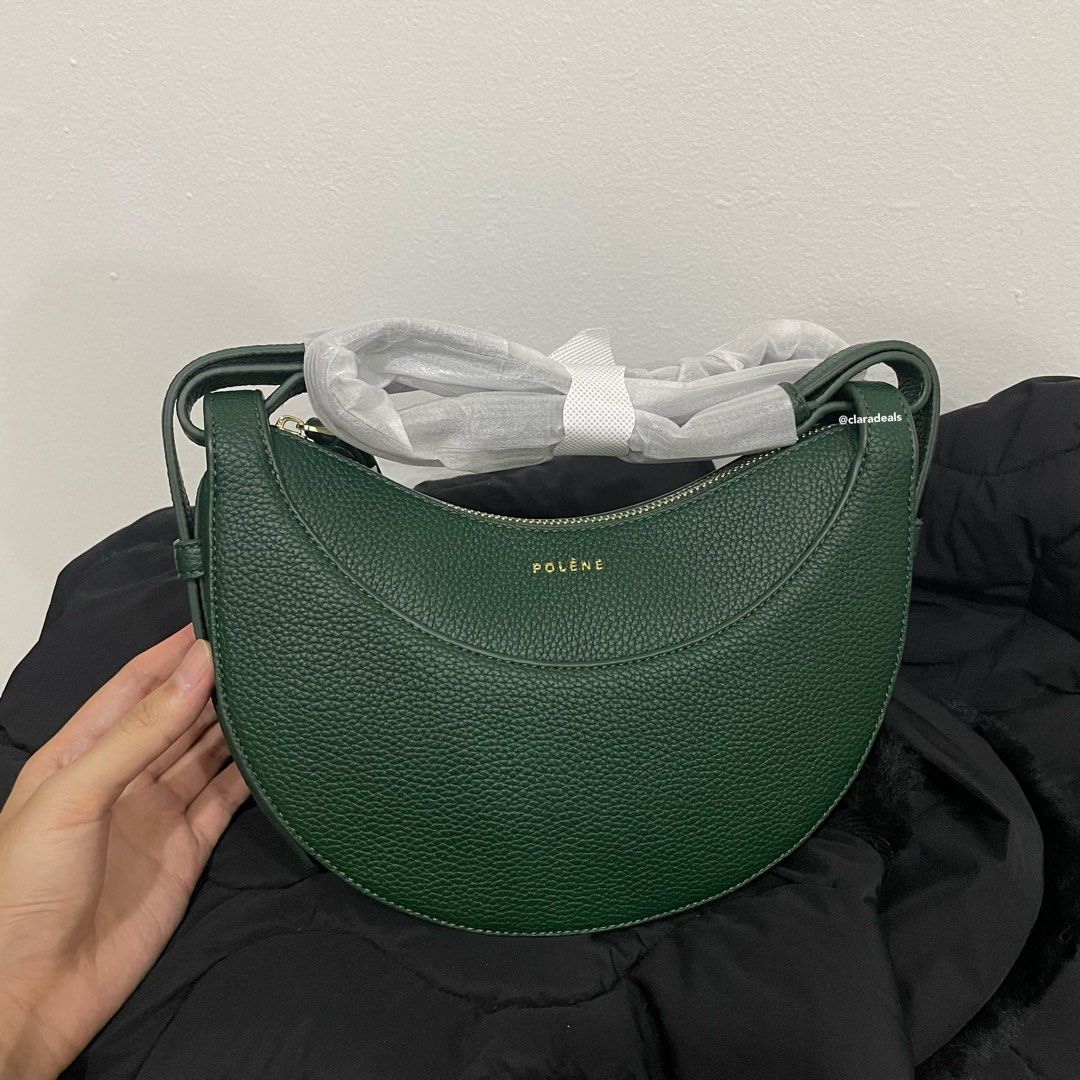 Polene Numero Dix Green, Luxury, Bags & Wallets on Carousell