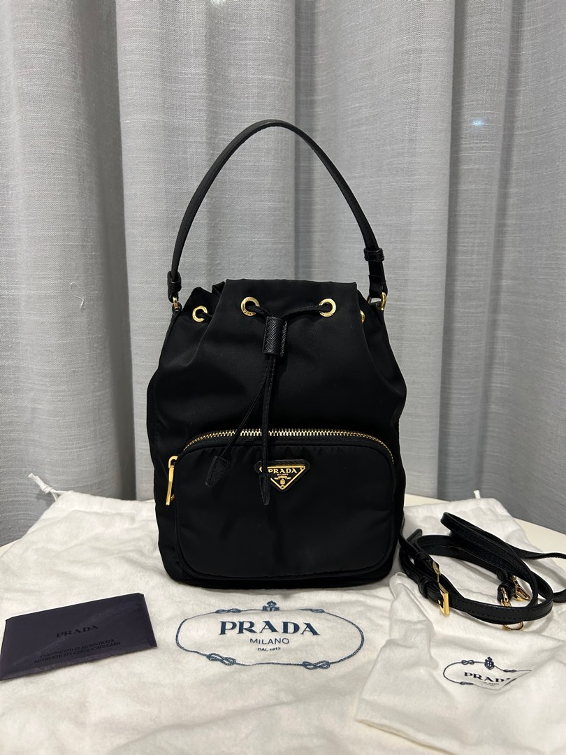 Prada Bucket Bag, Women's Fashion, Bags & Wallets, Cross-body Bags on ...