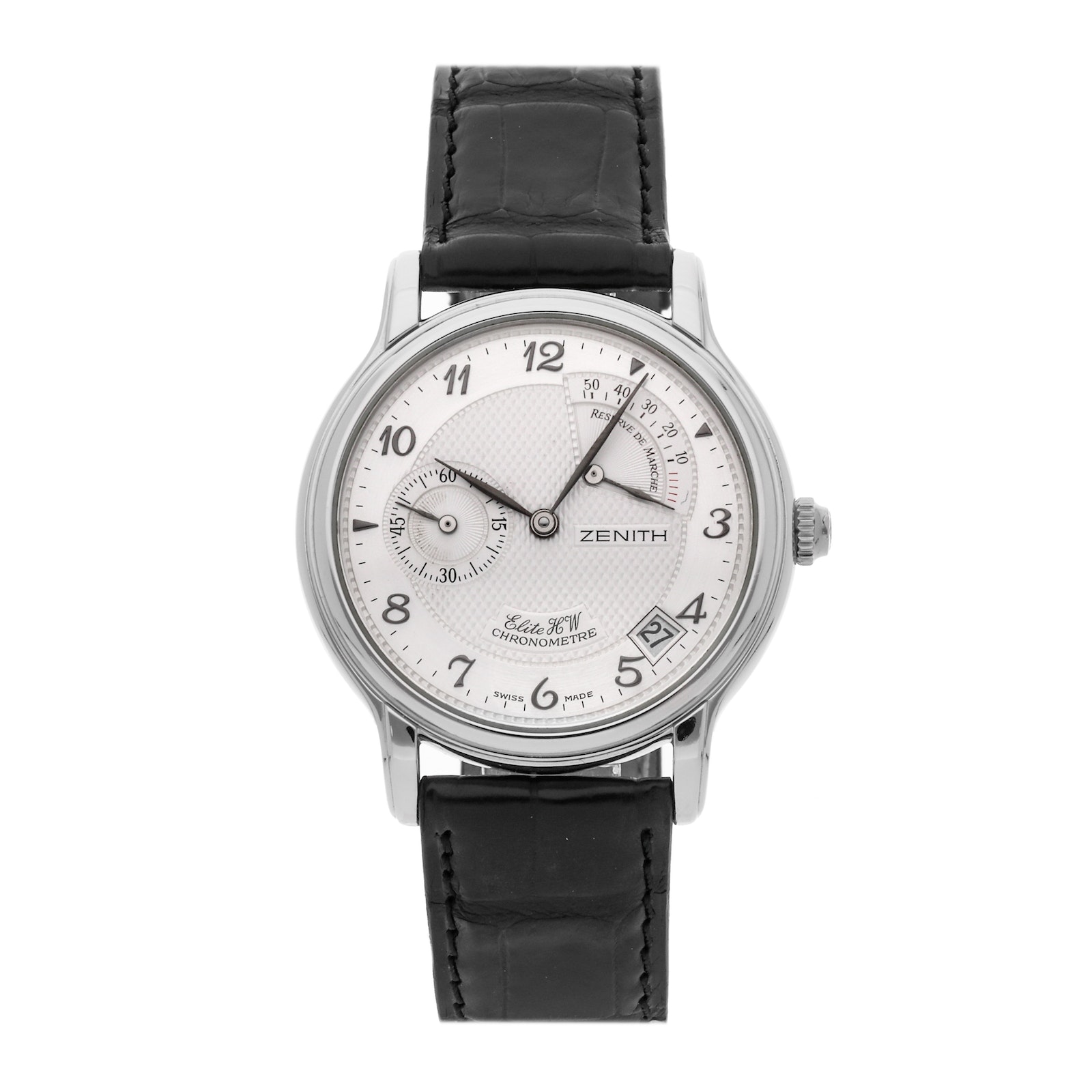 Pre-Owned Zenith Chronomaster Elite Power Reserve 39.0240.65, Luxury ...