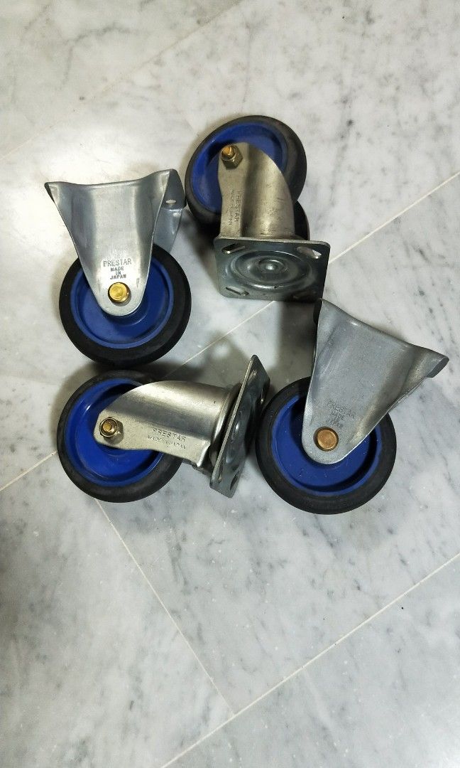 Prestar trolley wheels, Furniture & Home Living, Home Improvement ...