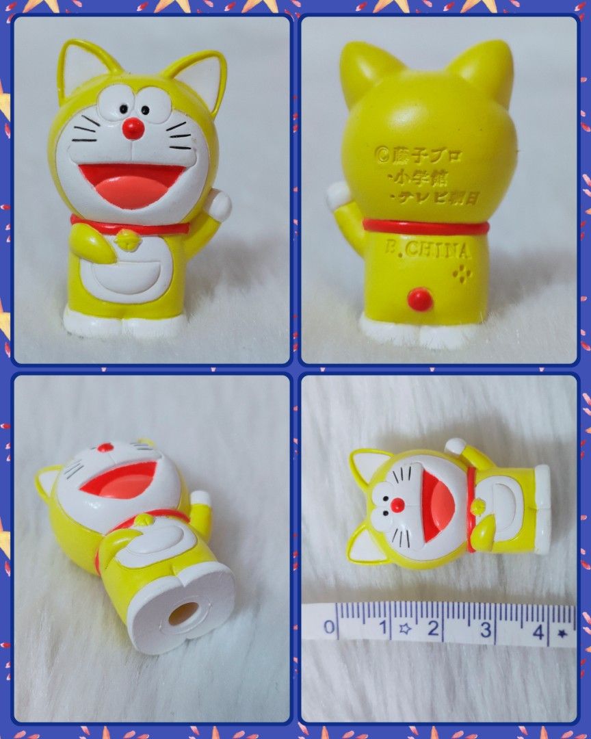 Rare Yellow Doraemon Collectible Figure, Hobbies & Toys, Toys & Games ...