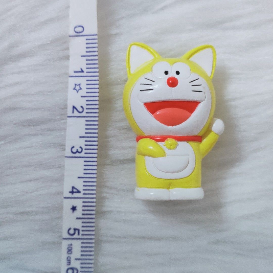 Rare Yellow Doraemon Collectible Figure, Hobbies & Toys, Toys & Games ...