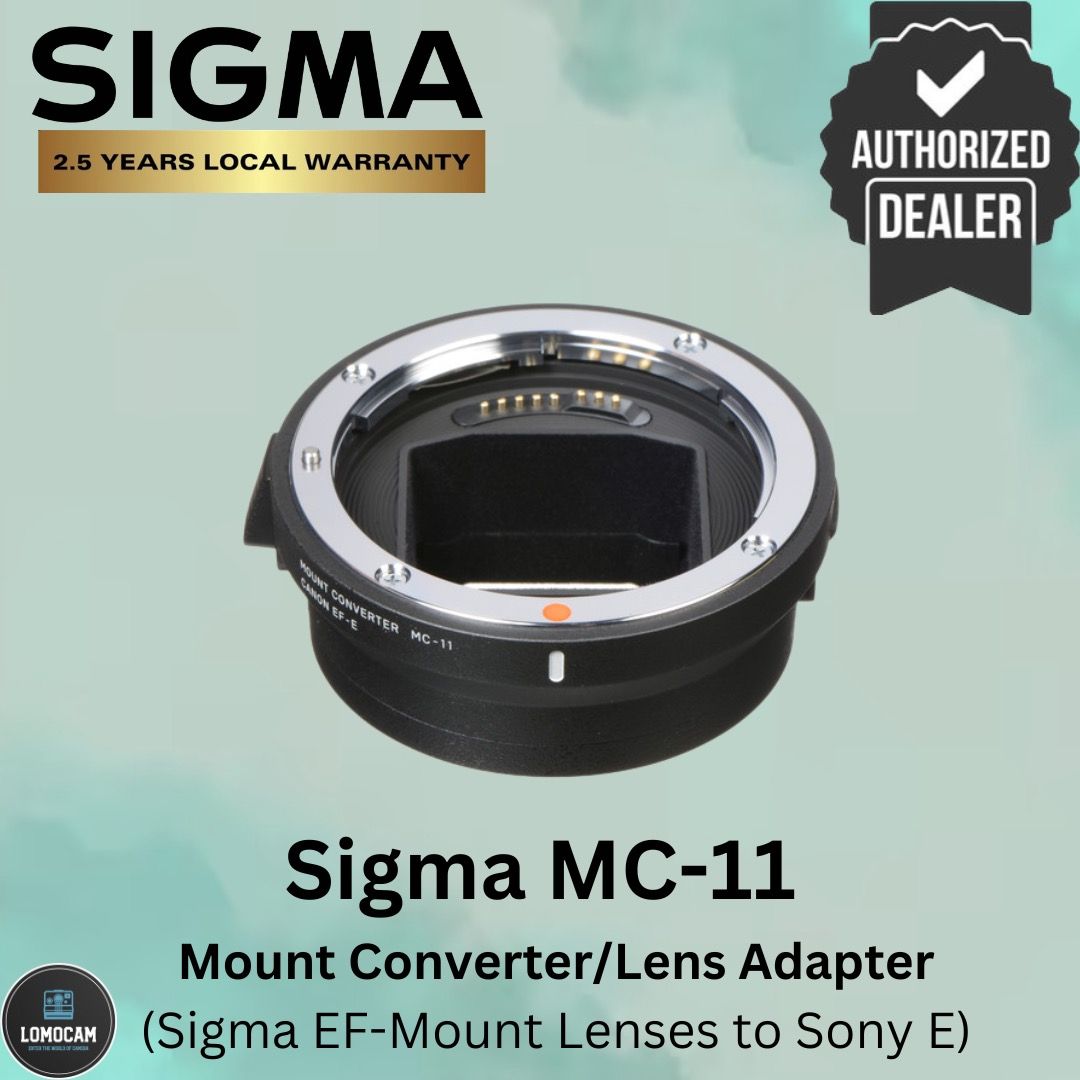 {READY STOCK} Sigma MC-11 Mount Converter/Lens Adapter (Sigma EF-Mount ...