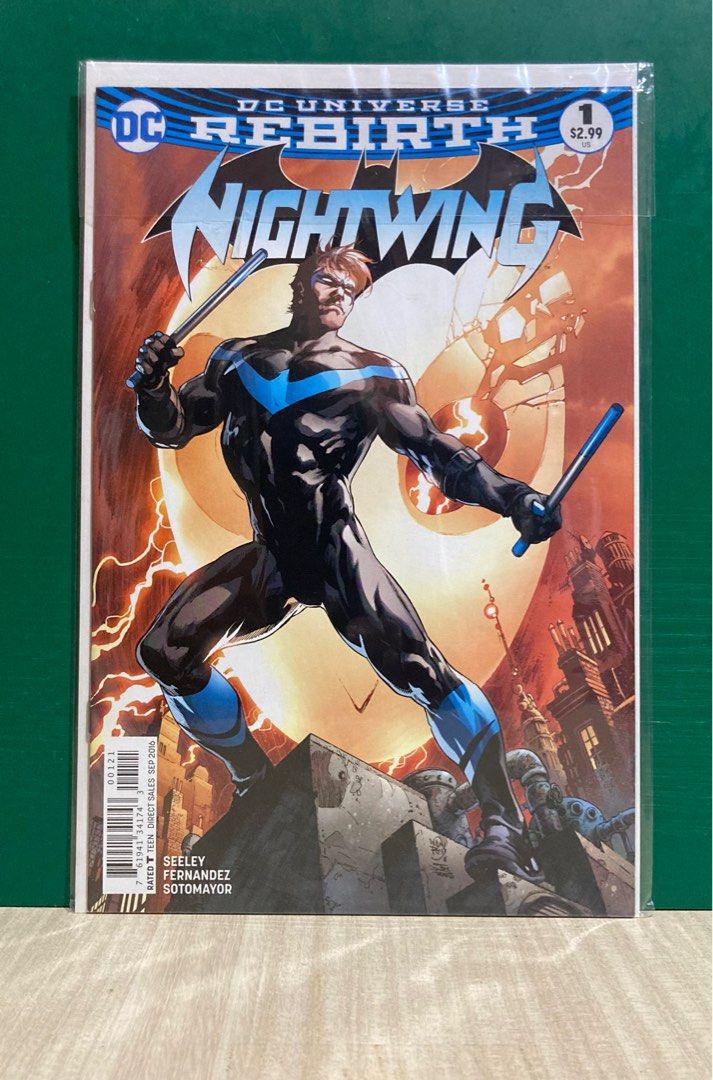 Rebirth Nightwing #1 Ivan Reis variant, Hobbies & Toys, Books ...