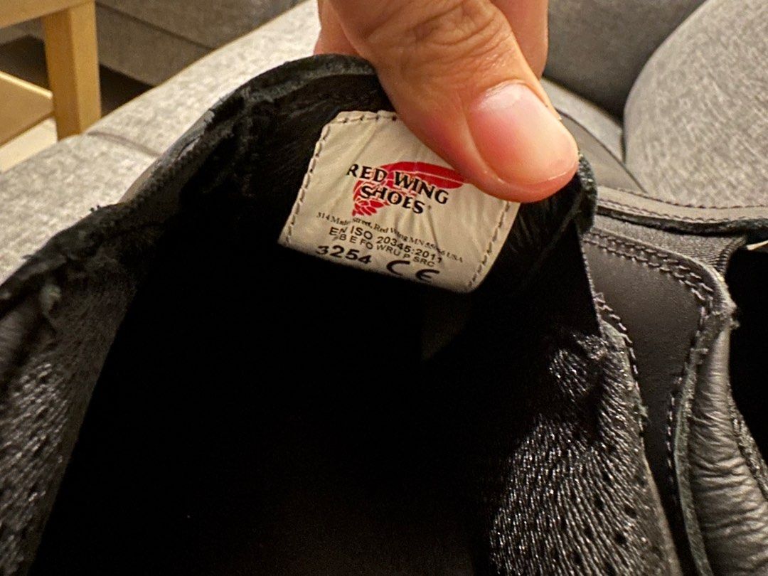 Red Wing safety shoes 3254, Fesyen Pria, Sepatu , Lainnya di Carousell