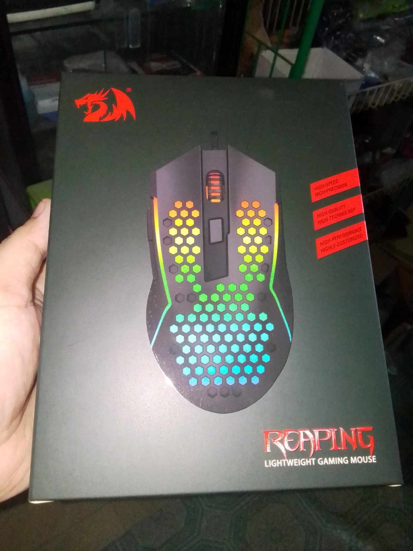 Redragon M987-K Reaping Wired RGB Gaming Mouse 12400 DPI 30g ...