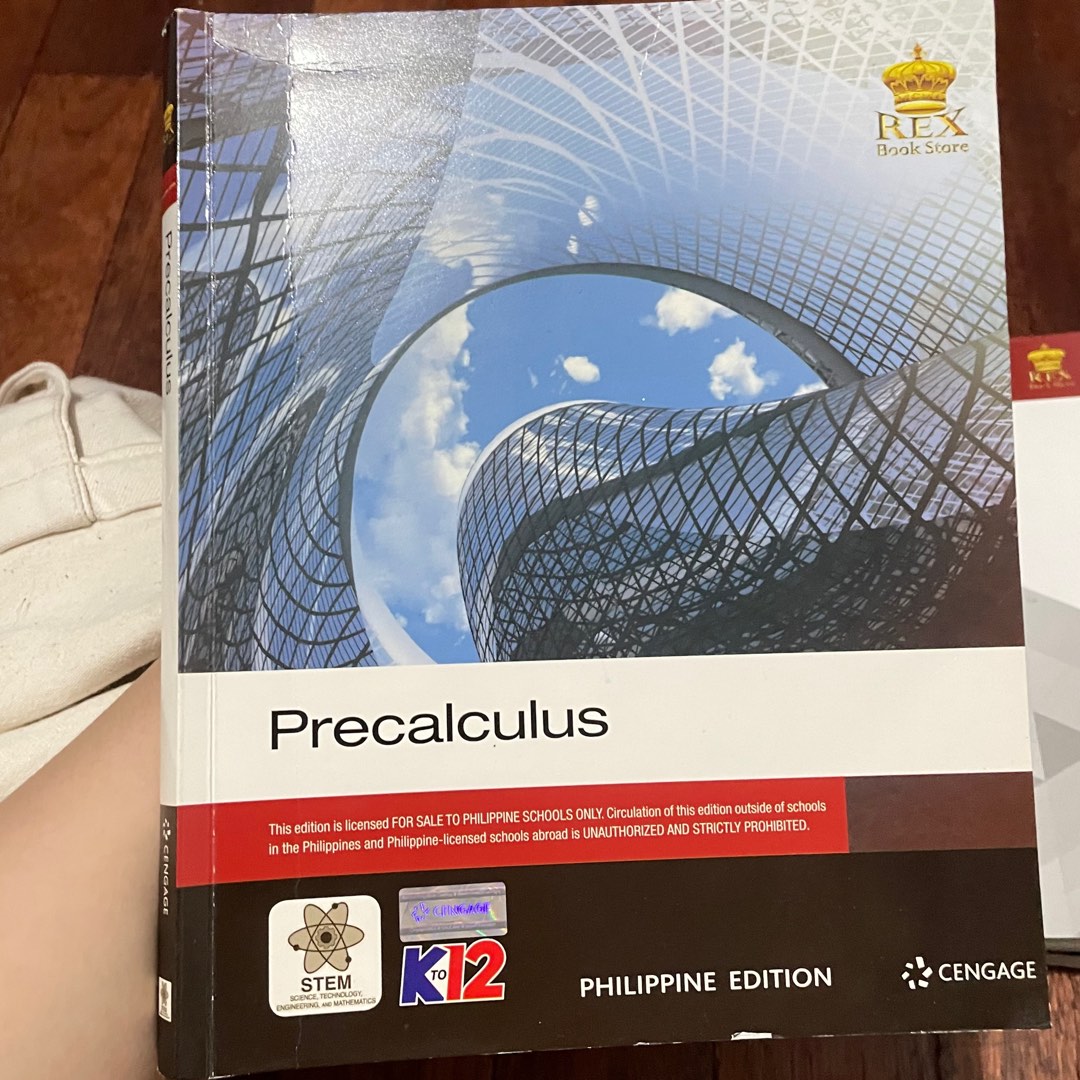 REX K12 STEM Precalculus Philippine Edition, Hobbies & Toys, Books ...