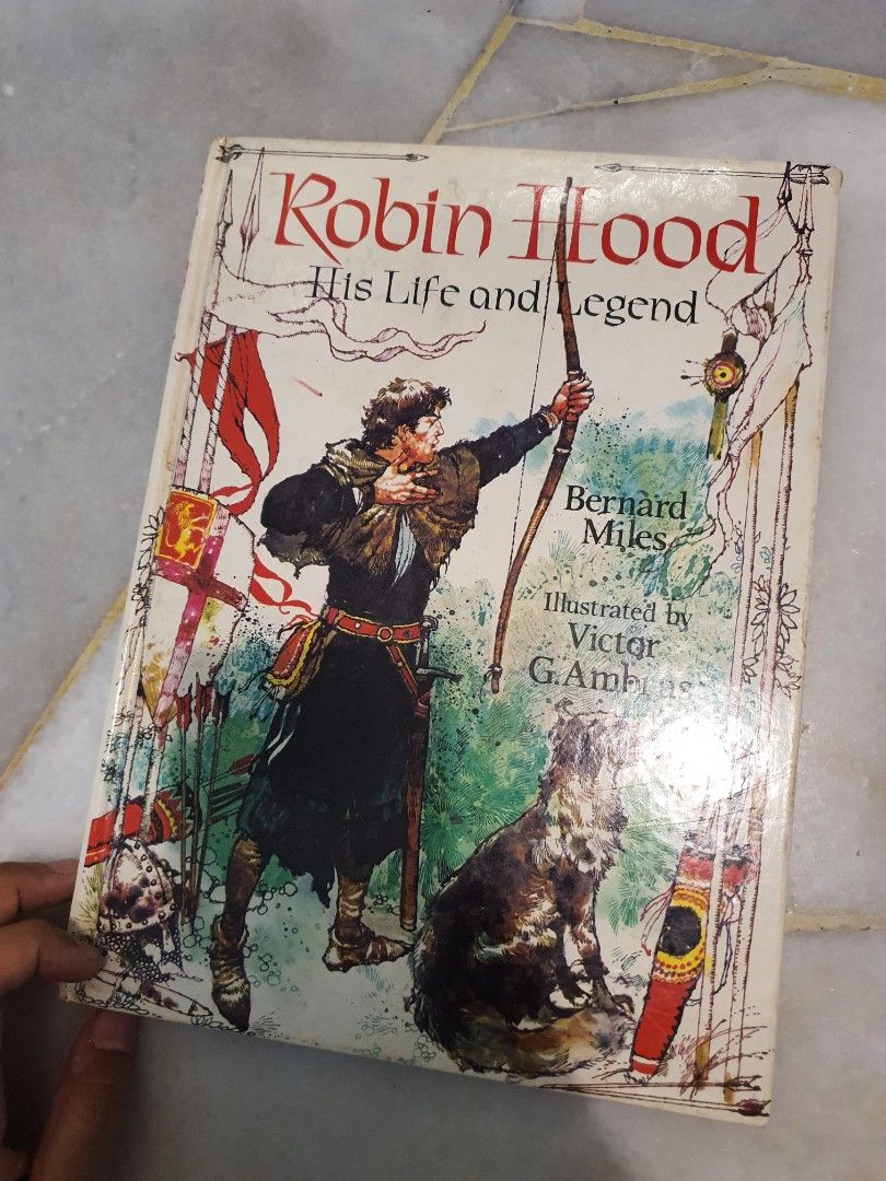 Robin Hood Bernard miles hard cover from early 90s, Hobbies & Toys ...