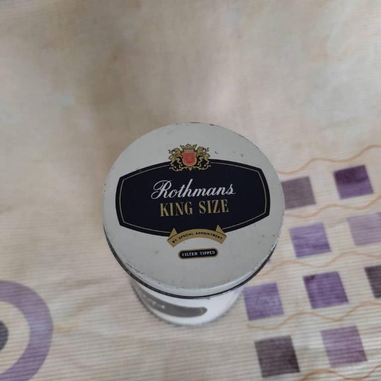 Rothmans Rokok Tin King Size Vintage, Hobbies & Toys, Collectibles ...