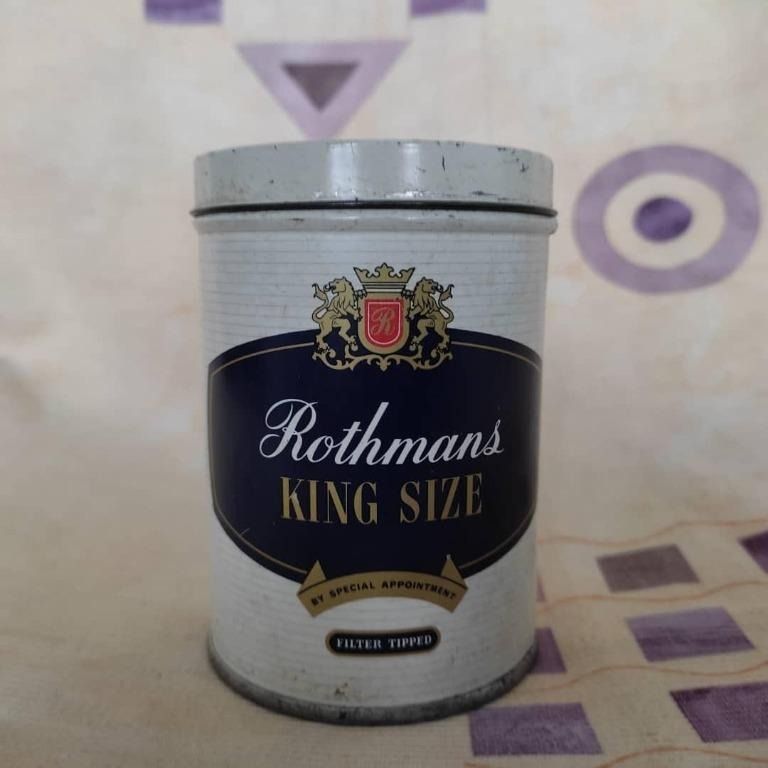 Rothmans Rokok Tin King Size Vintage, Hobbies & Toys, Collectibles ...