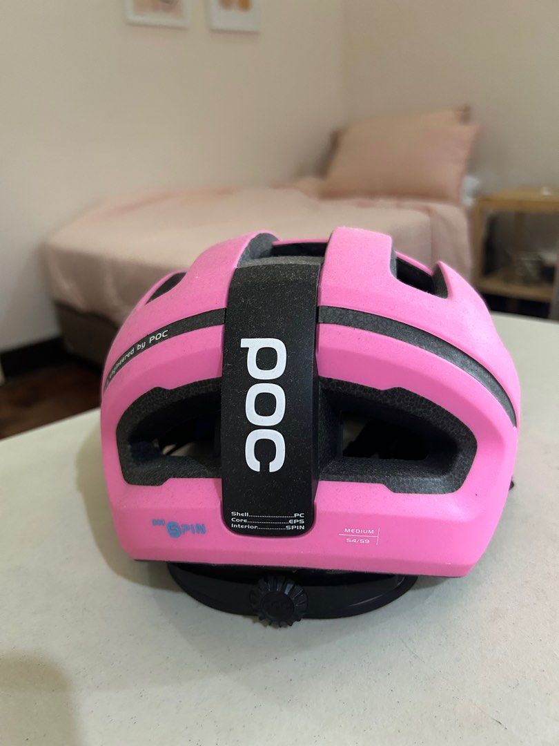 RUSH! Pink POC Helmet on Carousell