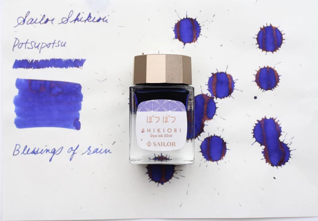 Sailor SHIKIORI Sound of Rain Ink Series: Potsu-Potsu, Zaza, Hobbies ...