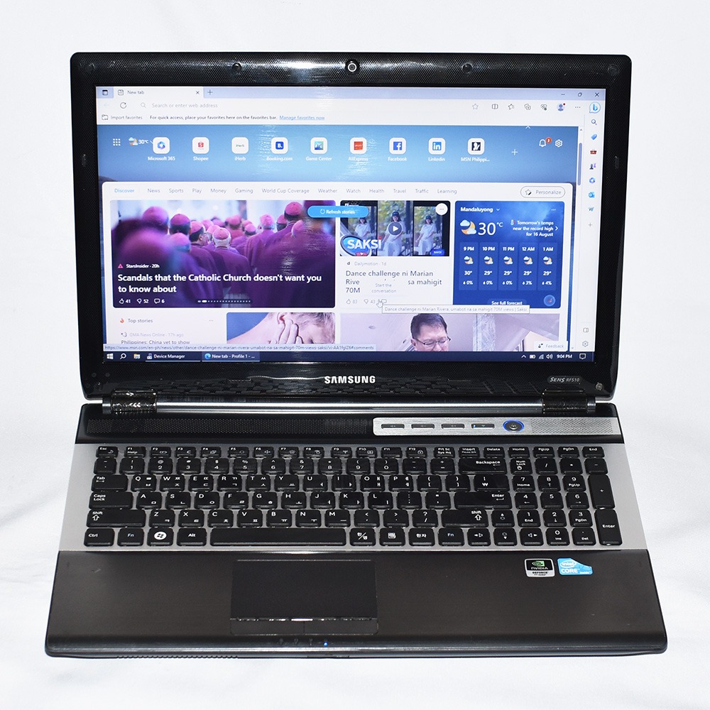 Samsung Core i7 15.6" Laptop (i7-Q720, 8GB Ram, 120GB SSD + 500GB HDD ...