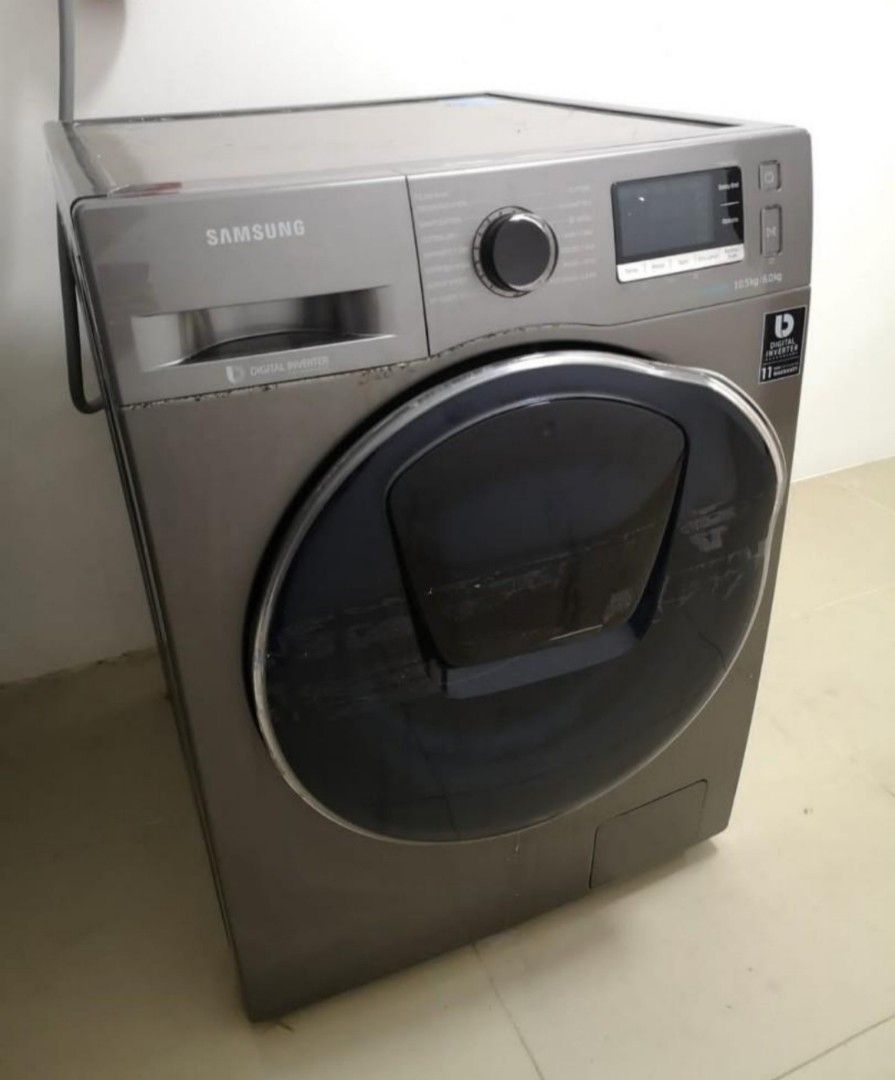 Samsung eco bubble washer dryer digital inverter 10.5kg, TV & Home ...