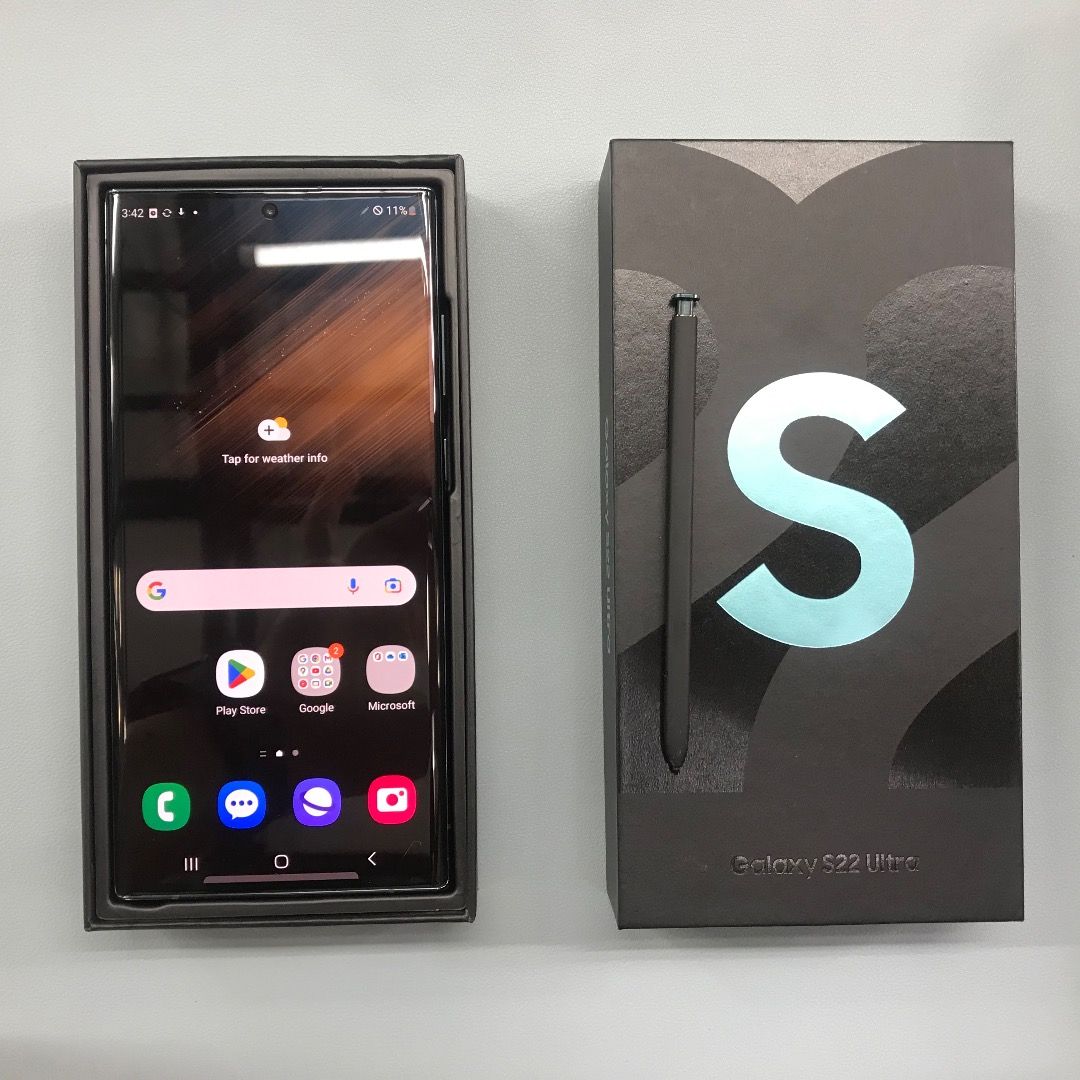 Samsung Galaxy S22 Ultra 5G 12/256 Green Complete with Box Snapdragon ...