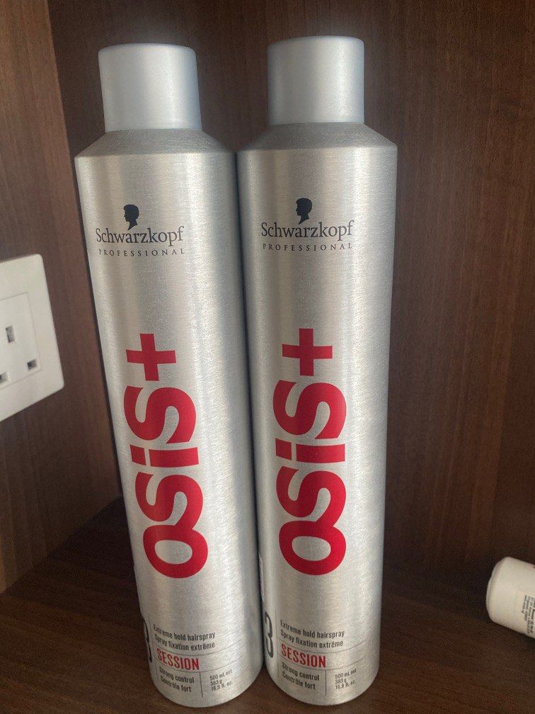 Schwarzkopf Osis+ Hair Spray 500ml, Beauty & Personal Care, Hair on ...