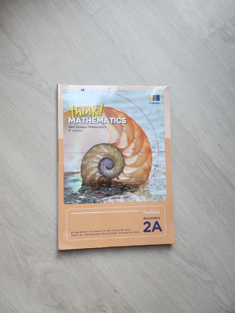 Secondary 2 math textbook (2A and 2B), Hobbies & Toys, Books ...