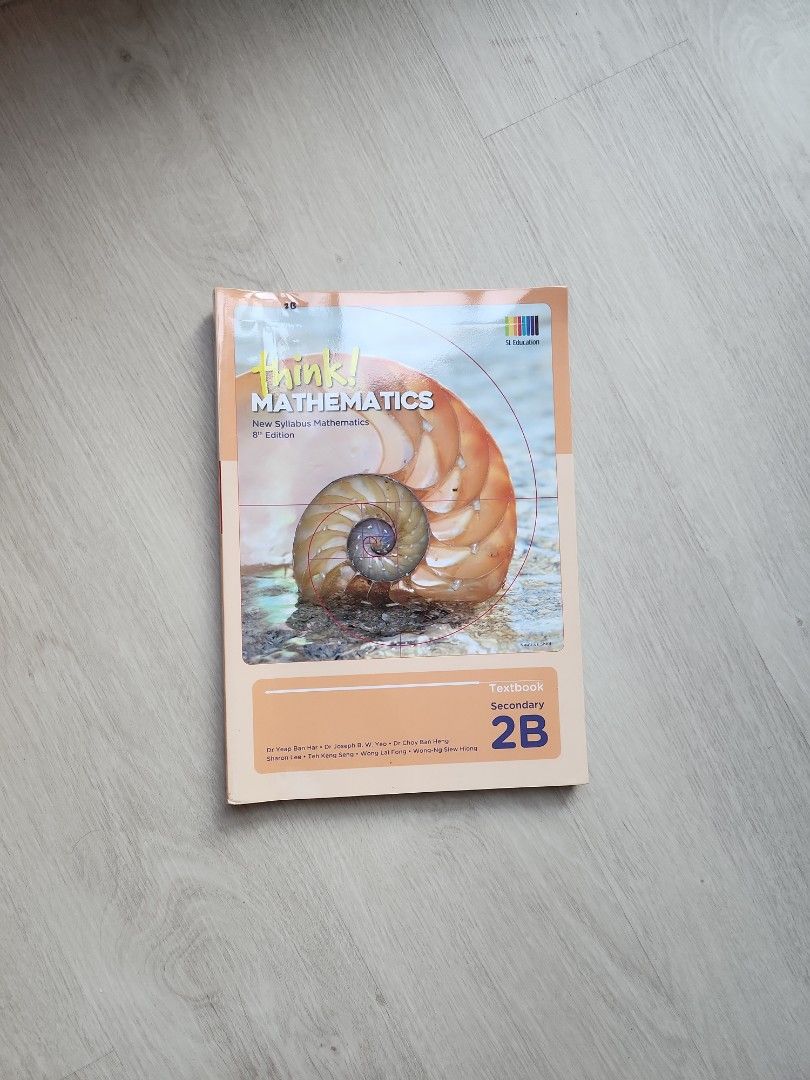 Secondary 2 math textbook (2A and 2B), Hobbies & Toys, Books ...