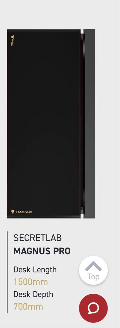 Secretlab Magnus Pro, Furniture & Home Living, Furniture, Tables & Sets ...