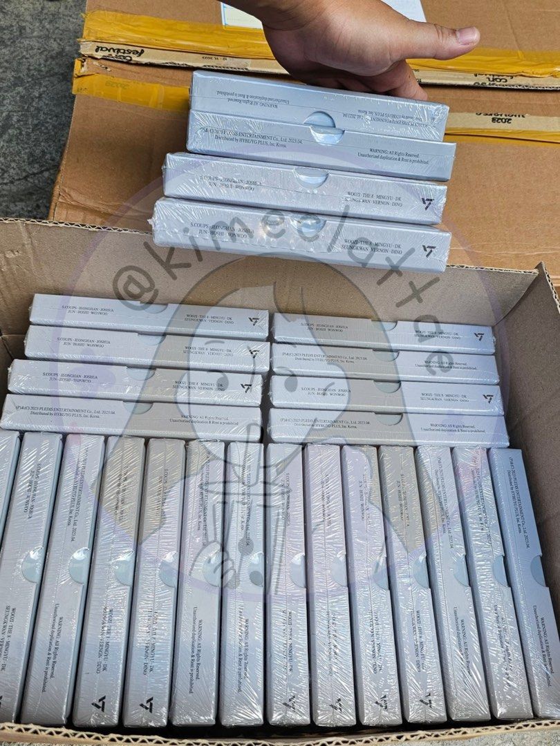 SEVENTEEN SVT FML ALBUMS WITH POB - Standard, Kit, Weverse Albums ...