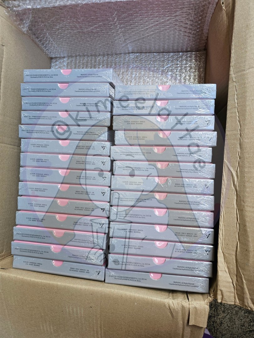 SEVENTEEN SVT FML ALBUMS WITH POB - Standard, Kit, Weverse Albums ...