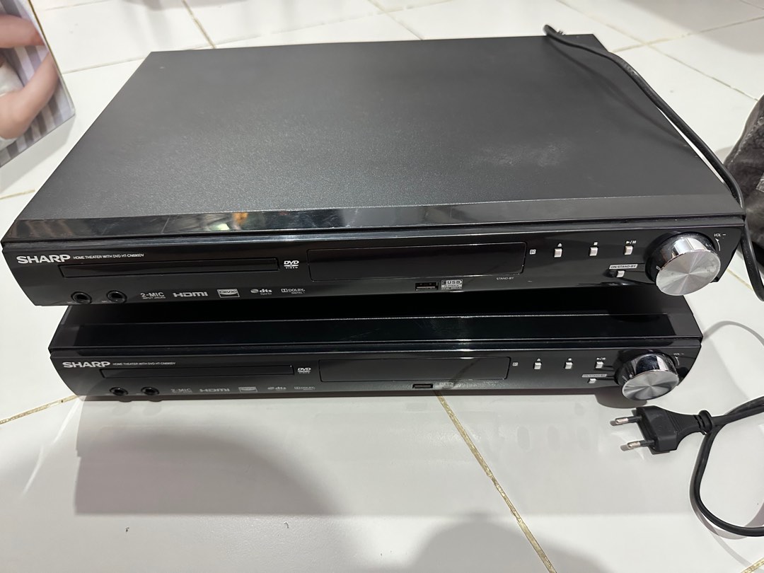 sharp dvd player, Hobbies & Toys, Music & Media, CDs & DVDs on Carousell