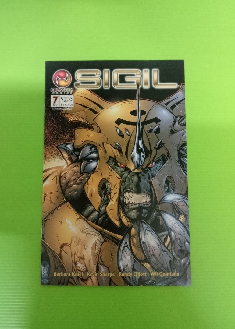 Sigil #7 ( Kevin Sharpe - Cover Art ) CrossGeneration Comics, Hobbies ...