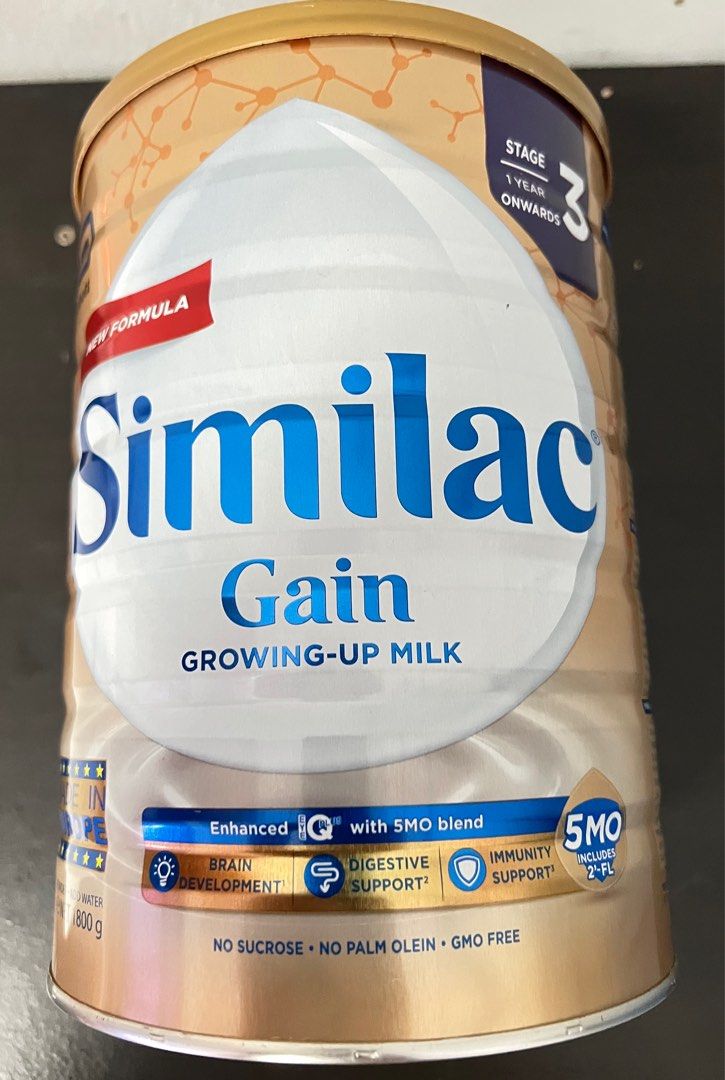 SIMILAC GAIN STAGE 3 , 1800G, Babies & Kids, Nursing & Feeding, Weaning ...