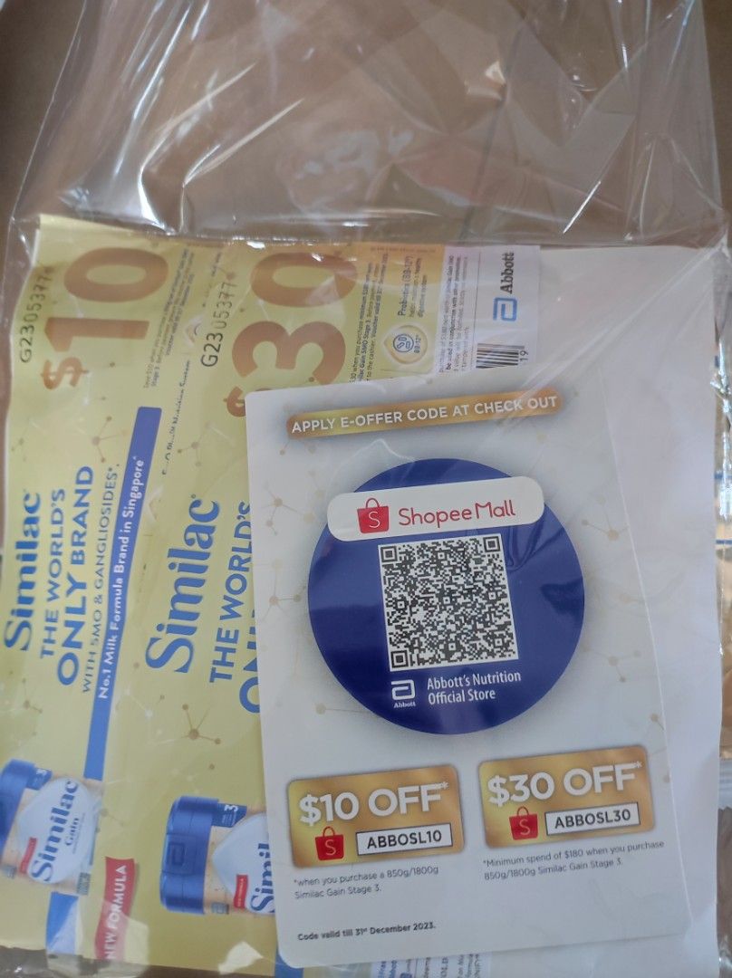 Similac stage 3 sachet, Babies & Kids, Nursing & Feeding, Weaning ...