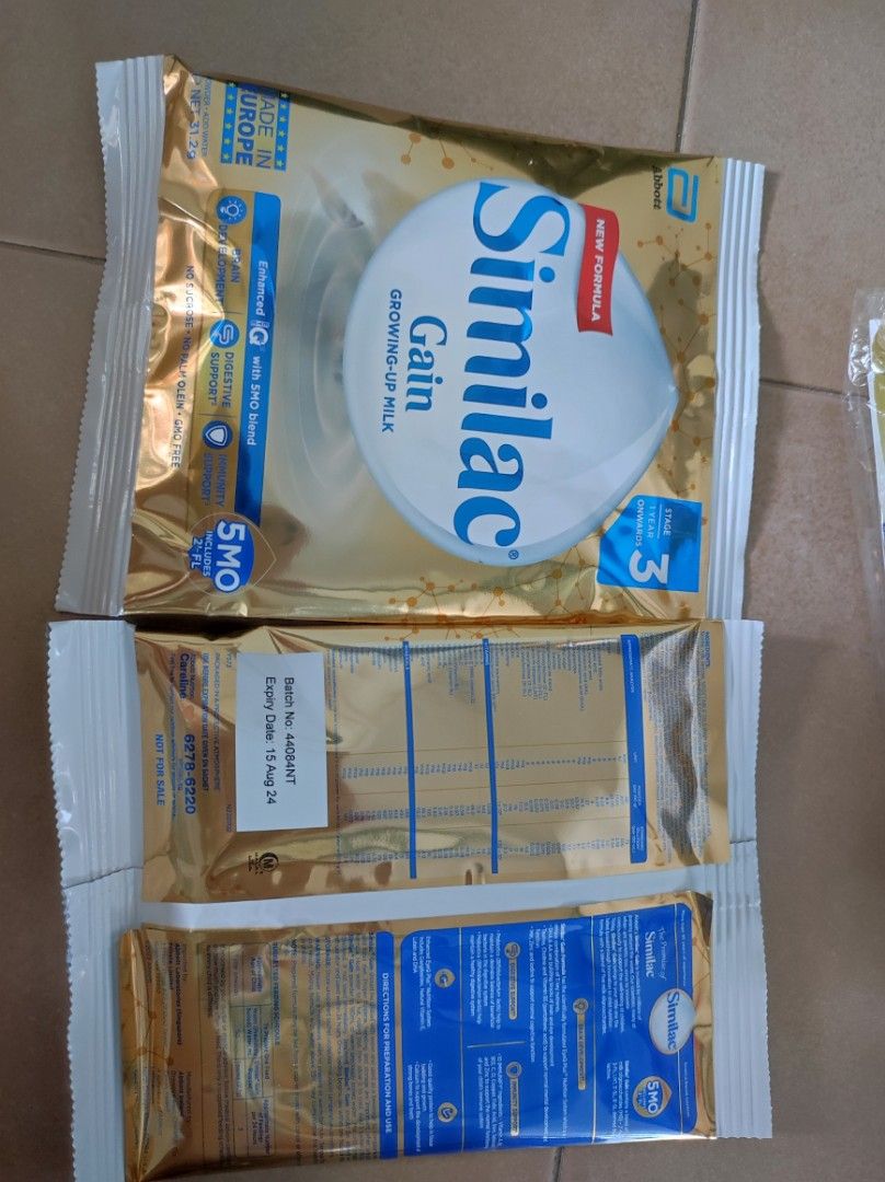 Similac stage 3 sachet, Babies & Kids, Nursing & Feeding, Weaning ...