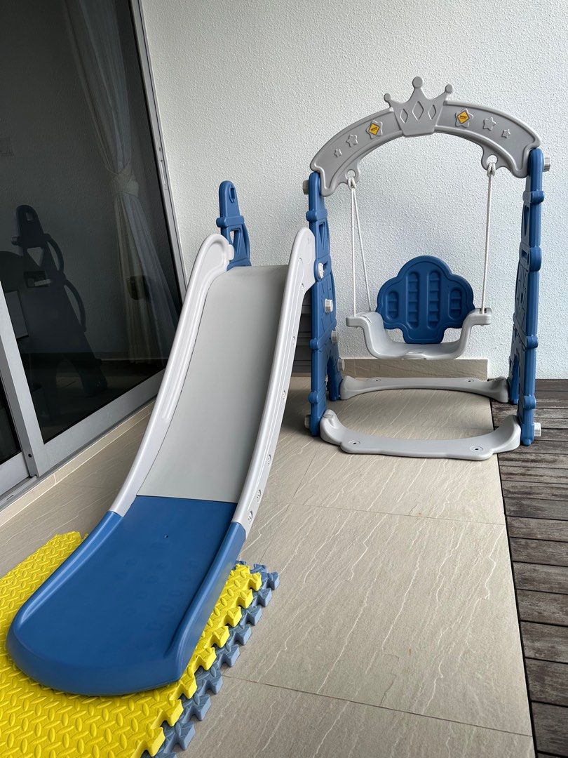 Slide swing for kids, Babies & Kids, Infant Playtime on Carousell