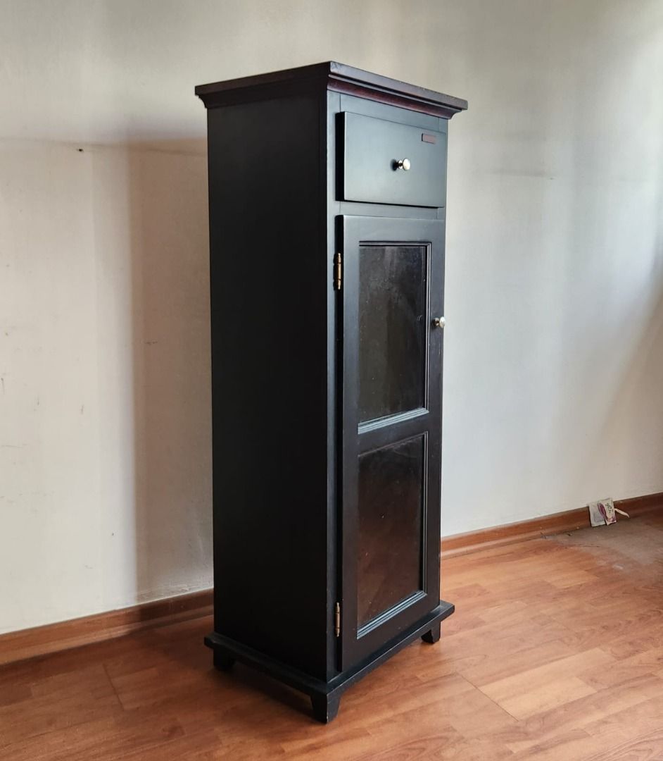 Slim Display Cabinet, Furniture & Home Living, Furniture, Shelves ...