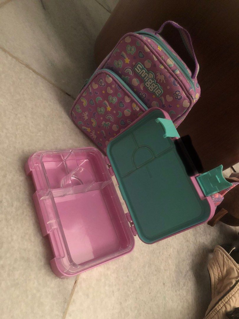 Smiggle Lunch Box and Bag on Carousell