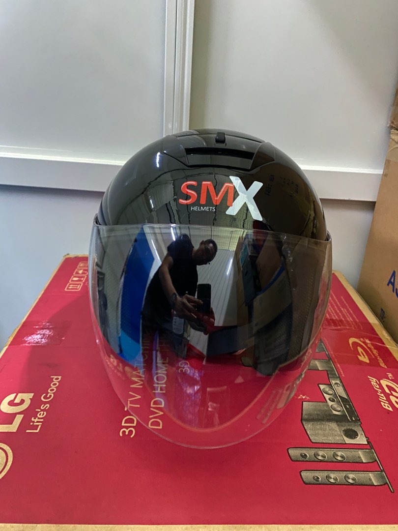 SMX Helmet Size XL, Motorcycles, Motorcycle Apparel on Carousell