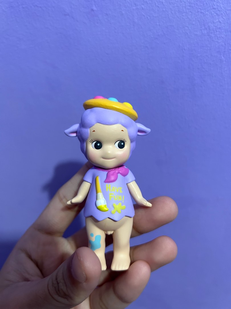 Sonny Angel purple lamb easter series on Carousell